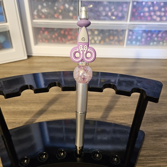 Azules Crafty Adventures | Office | Nwt Purple And White Scissors Bling ...